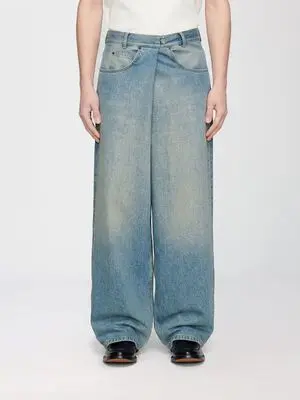 MAISON MARGIELA Wrap Wide-leg Cotton Denim Jeans