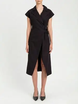 TWINSET Cotton Wrap Dress