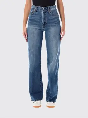 LEVI'S Ribcage High-waisted Wide-leg Jeans In Recycled Denim - Blue