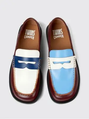 Camper Leather Twins Loafers