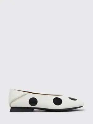 Camper Twins Leather Ballerinas