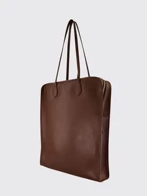 Celine The Vertical Smooth Lambskin Tote Bag With Double Handles And Logo