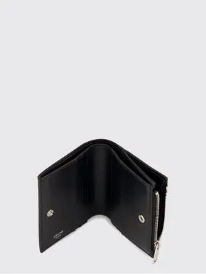 Celine Bifold Wallet In Coated Canvas With Triomphe Monogram