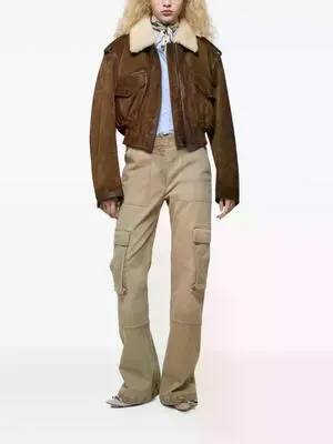 Acne Studios Flared-leg Cargo Trousers