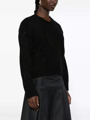 Dorothee Schumacher Argyle-pattern Sweater