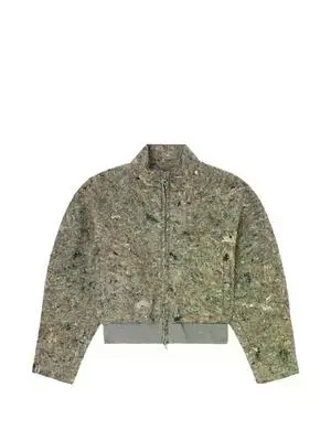 DIESEL® Felted-texture Bomber Jacket