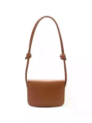 LA PORTEGNA Lucia Leather Shoulder Bag