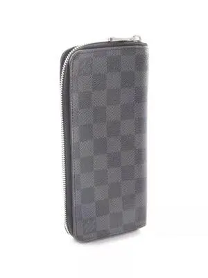 LOUIS VUITTON 2016 Zippy Damier Graphite Wallet