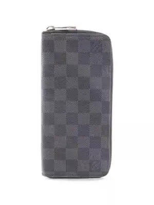 LOUIS VUITTON 2016 Zippy Damier Graphite Wallet - Grey