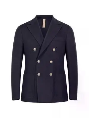 Eleventy Double-breasted Peak-lapel Jacket