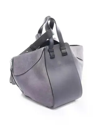 Loewe 2010s Small Hammock Suede Tote Bag
