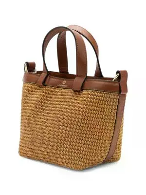 LA PORTEGNA Teresita Jute Tote Bag
