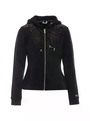 Liu Jo Hoodie With Sequins - Black