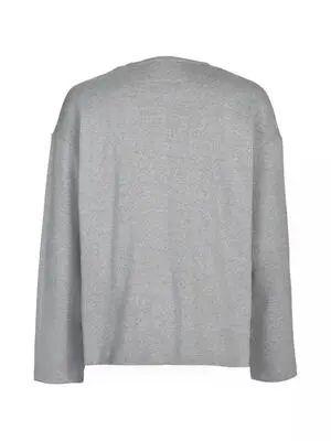CEDARWOOD Ribbed-knit Henley T-shirt