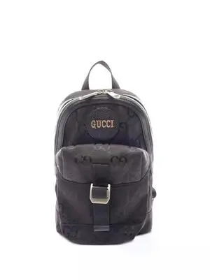 Gucci 2010s Off The Grid Gg Pattern Belt Bag - Black
