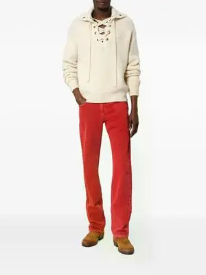 Isabel Marant Étoile Ydali Lace-up Collar Sweater