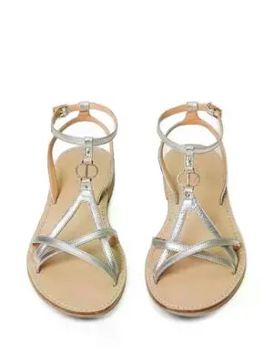 TWINSET Logo-plaque Strappy Sandals
