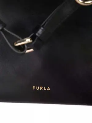 Furla Logo-print Leather Backpack
