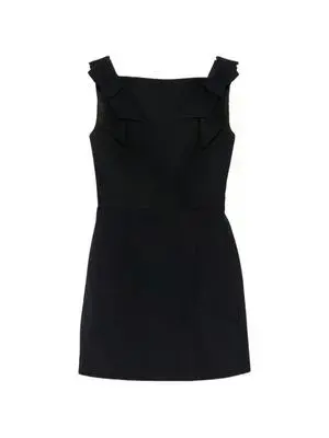 SHUSHU/TONG Bow-detailed Sleeveless Dress
