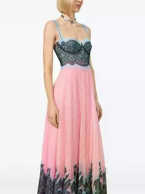 Costarellos Gallie Chantilly Lace Gown