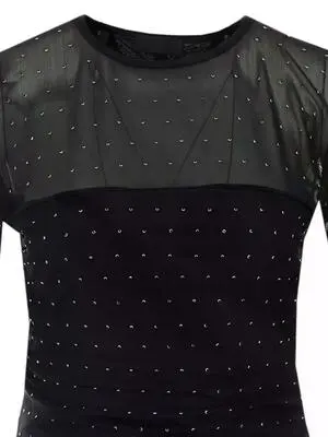Liu Jo Rhinestone-embellished Mini Dress