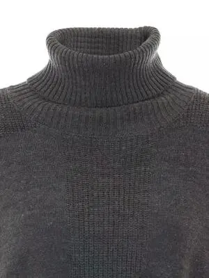 Liu Jo Roll-neck Side-slit Sweater