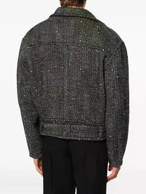 Isabel Marant Étoile Ethan Herringbone-pattern Belted Coat