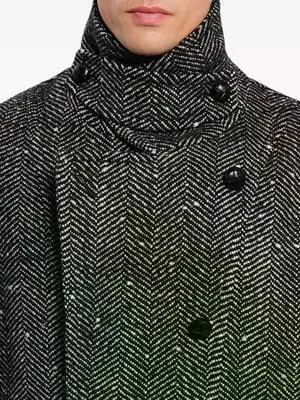 Isabel Marant Étoile Ethan Herringbone-pattern Belted Coat