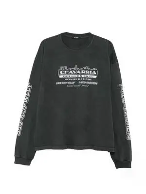 WILLY CHAVARRIA Buffalo Logo-print Sweatshirt