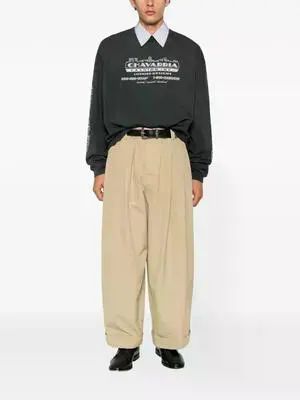 WILLY CHAVARRIA Buffalo Logo-print Sweatshirt