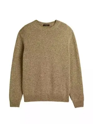 SLOWEAR Zanone Geelong Wool Sweater - Green
