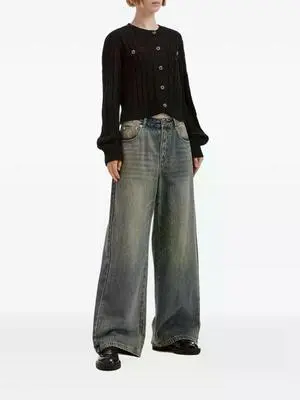 B+AB Cable-knit Button-up Cardigan