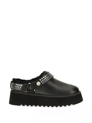 Pinko Martina Brushed Leather Ankle Boots