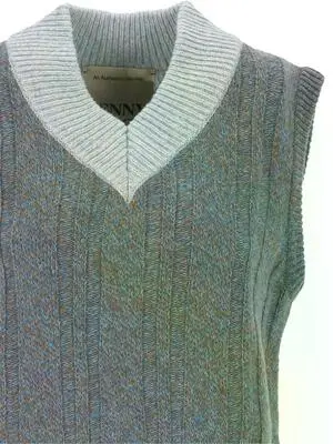 PENNYBLACK Cable-knit V-neck Sweater