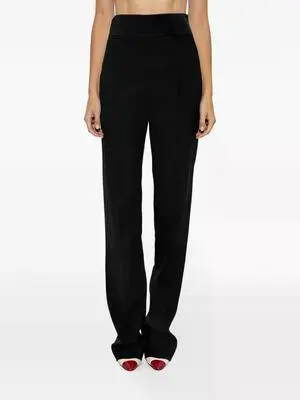 Valentino Garavani Pleated Wool Trousers