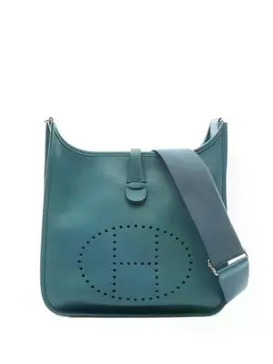 Hermès 2019 Evelyne 3 Troyes Pm Shoulder Bag - Blue