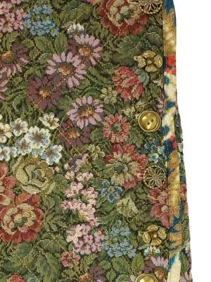 Farm Rio Arabesque Quilted Reversible Mini Skirt