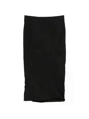 RUNDHOLZ Textured Panelled Midi Skirt
