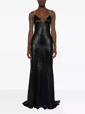 TOM FORD Crystal-embellished Evening Maxi Dress
