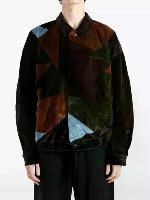 CASEY CASEY Auber Patchwork Corduroy Jacket