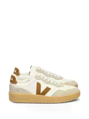 VEJA V-90 Panelled Sneakers - Neutrals