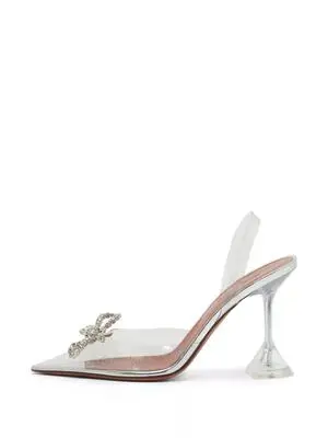 Amina Muaddi Begum Slingback Pumps - Neutrals
