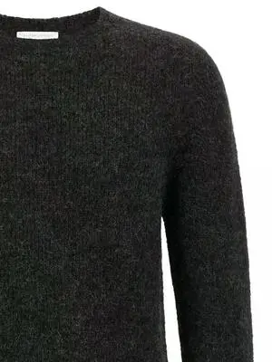 OLIVER LATTUGHI Brushed-effect Crew-neck Sweater