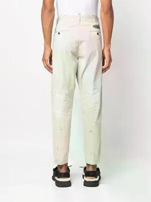 Dsquared2 Logo-print Straight-leg Trousers
