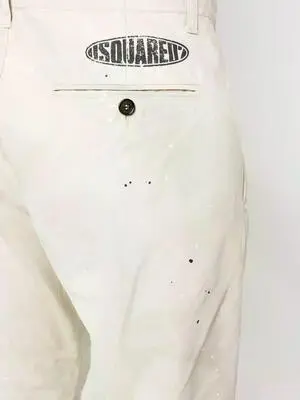 Dsquared2 Logo-print Straight-leg Trousers