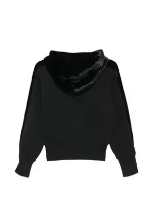 Moose Knuckles Logo-patch Hoodie - Black