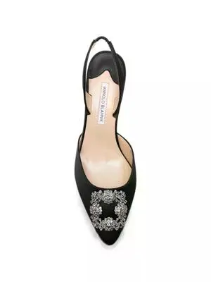 Manolo Blahnik Hangisli Buckle-detail Pumps