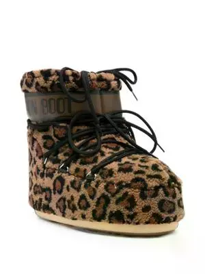 Moon Boot Leopard-pattern Boots