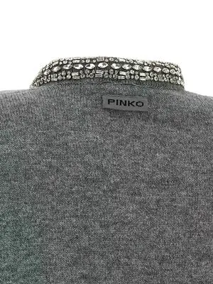Pinko Cardigan With Jewel Collar