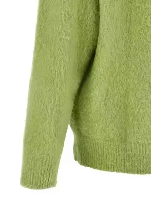 ROBERTO COLLINA Gauze-finish Crew-neck Sweater